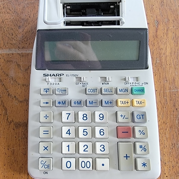 Sharp | Other | Sharp El 75v Calculator | Poshmark